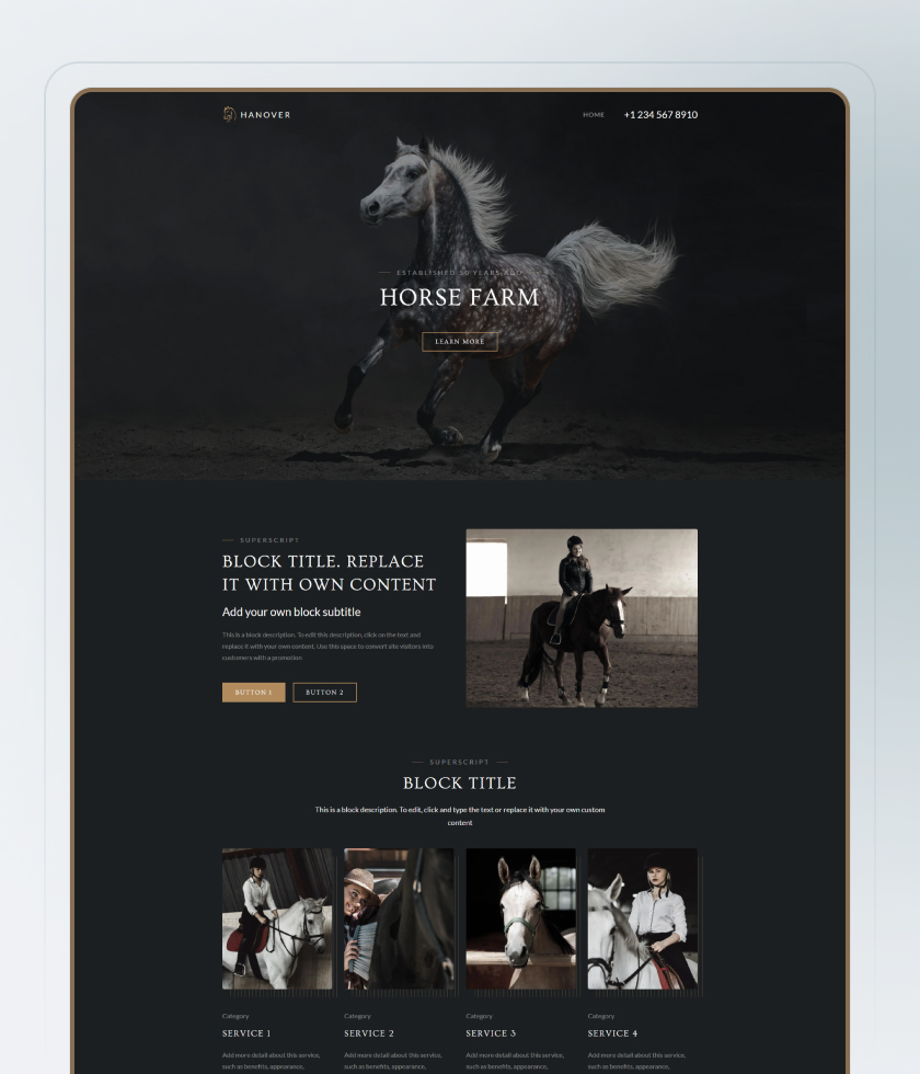 Dog breeder website templates – Puppy breeder, dog kennel, pet breeder ...